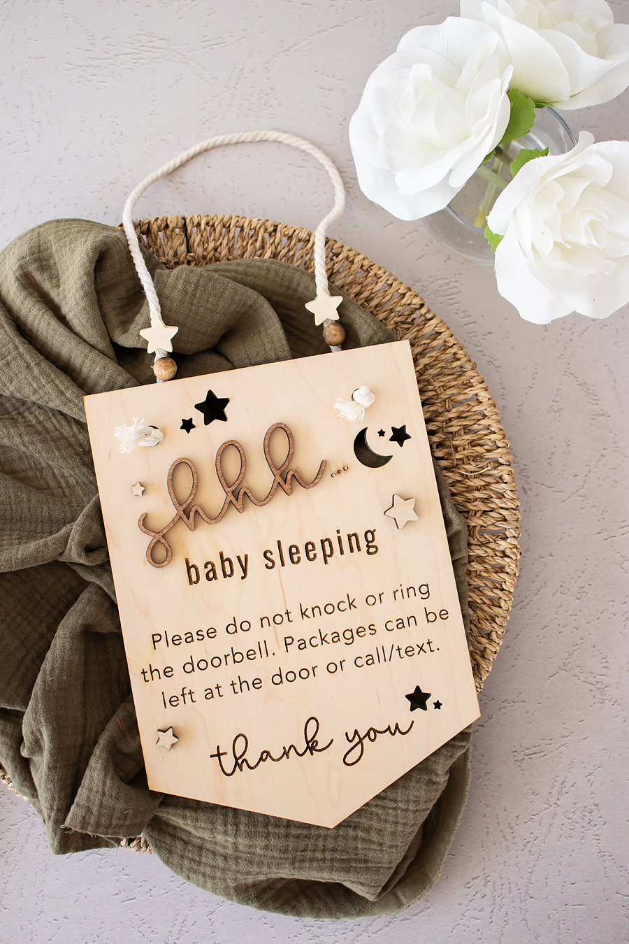 Shhh, Baby Sleeping - This Nurtured Home